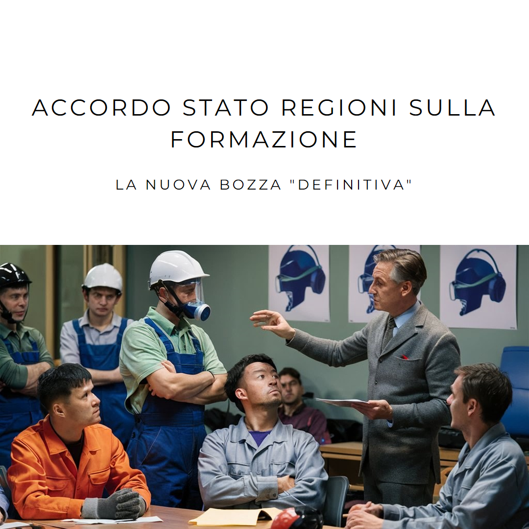 La nuova bozza, questa volta “definitiva” dell’Accordo Stato Regioni ...